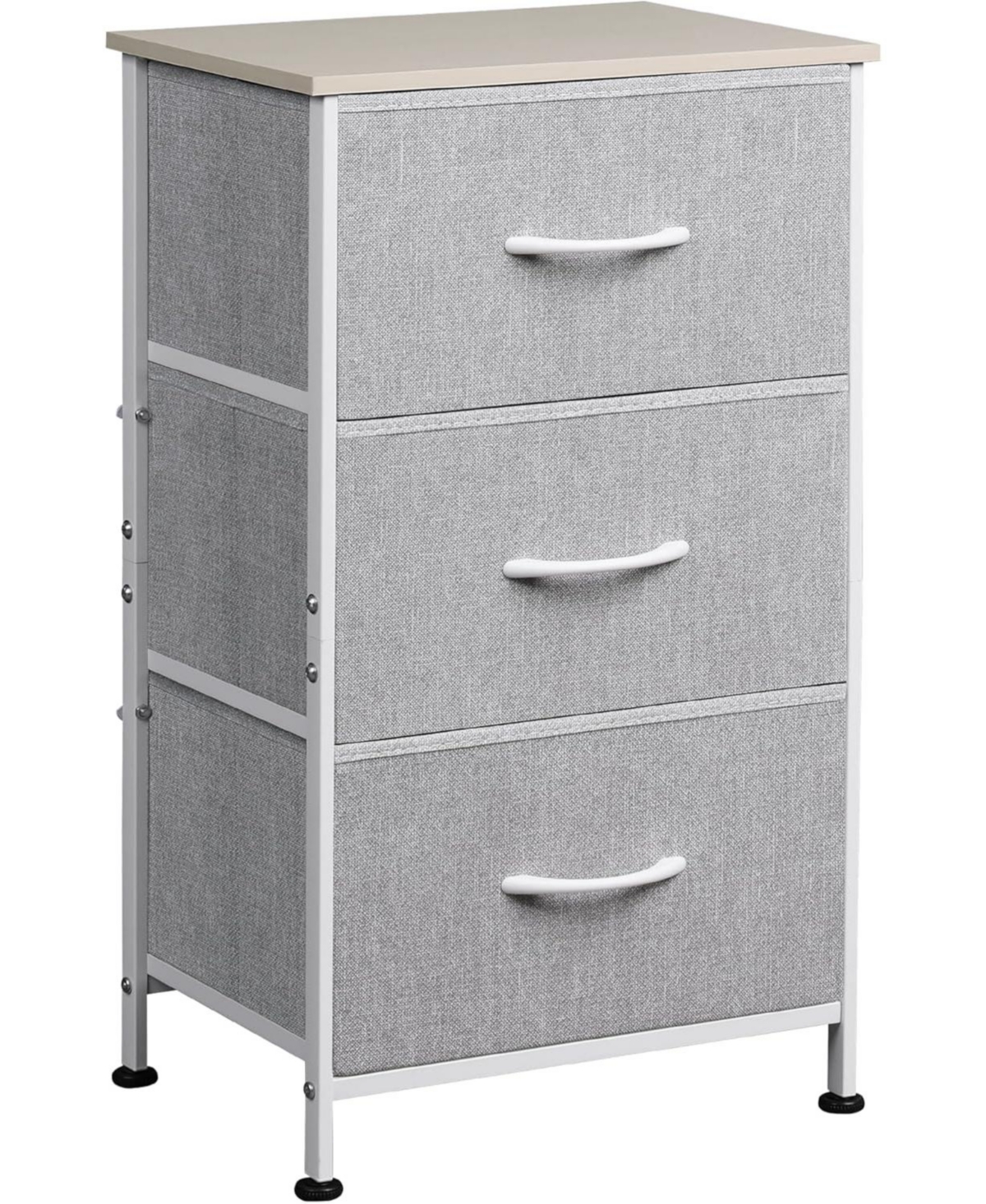 Click here for Wlive Dresser with 3 Drawers Fabric Nightstand Org... prices