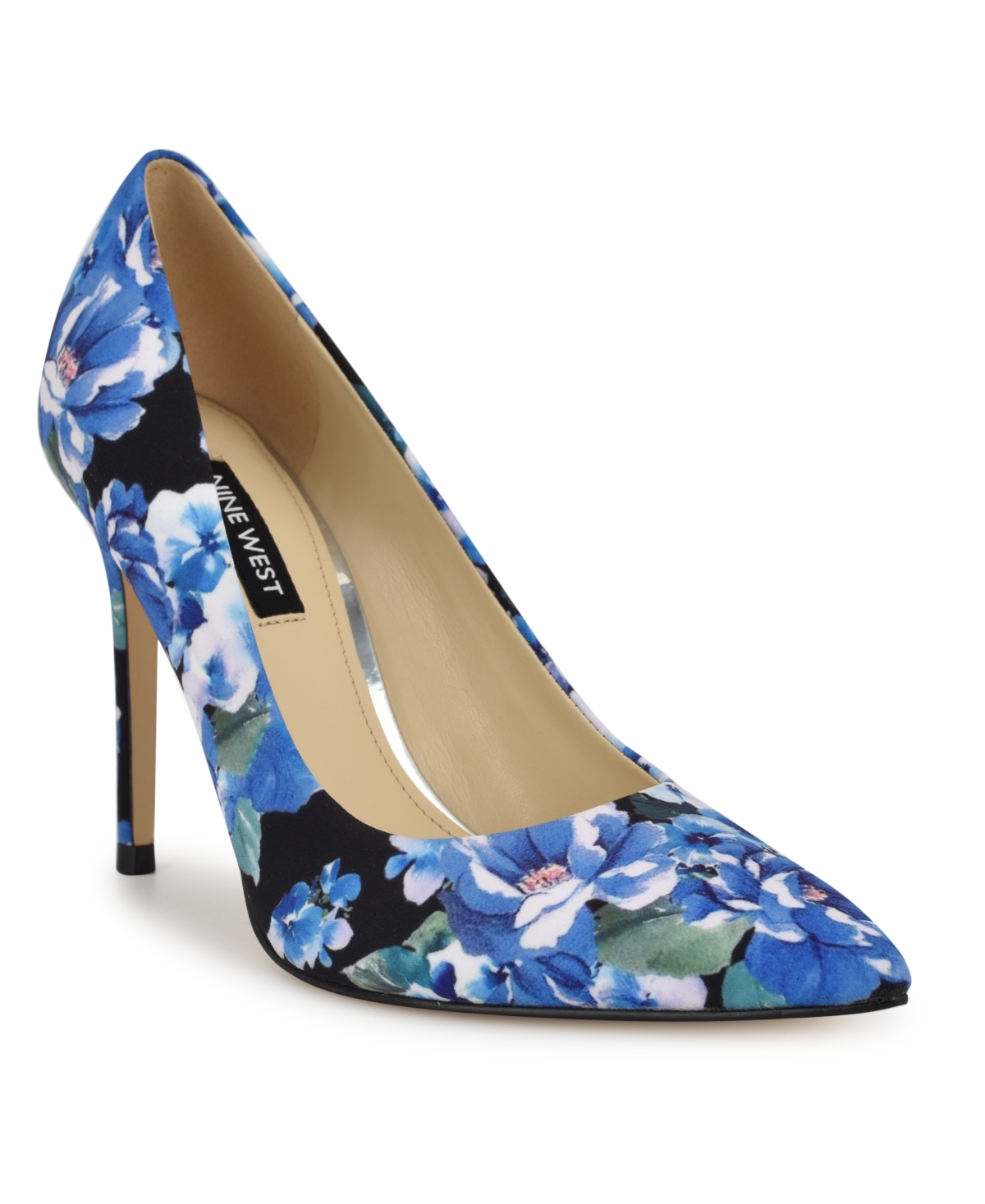 Click here for Nine West Womens Fresh Slip-On Stiletto Pumps - Bl... prices