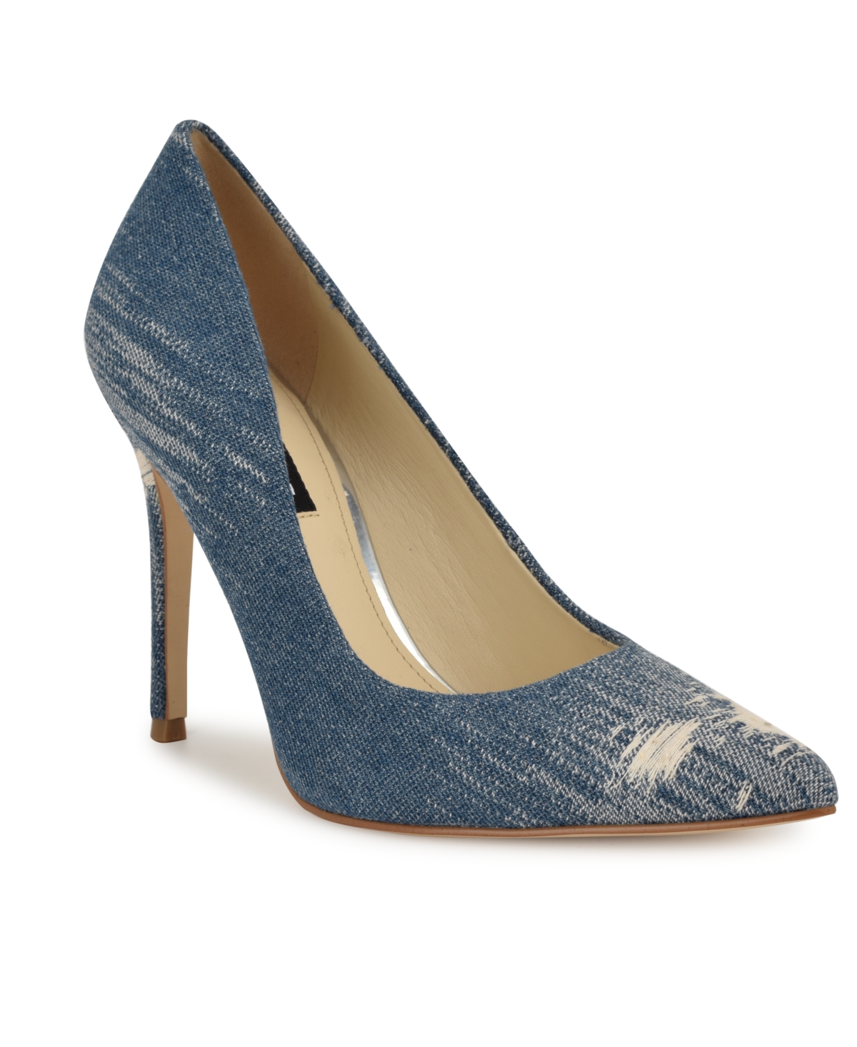 Click here for Nine West Womens Fresh Slip-On Stiletto Pumps - Da... prices