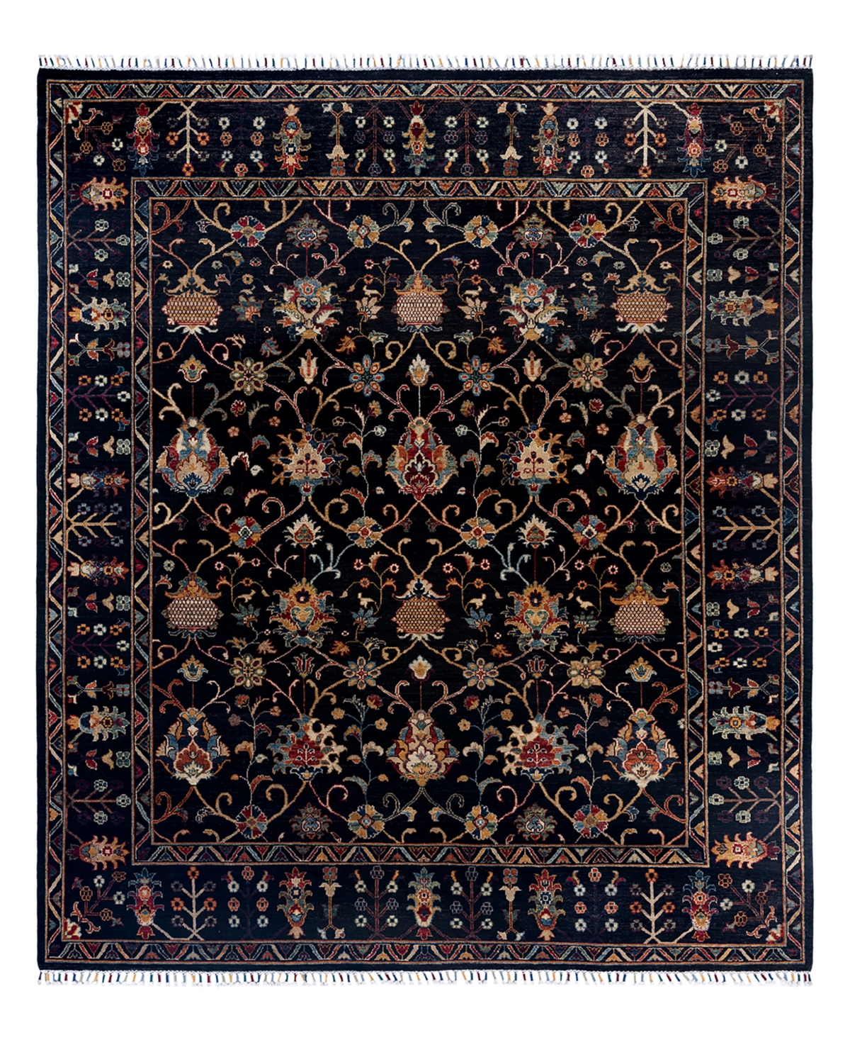 Click here for Adorn Hand Woven Rugs Tribal M1999 81x95 Area Rug... prices