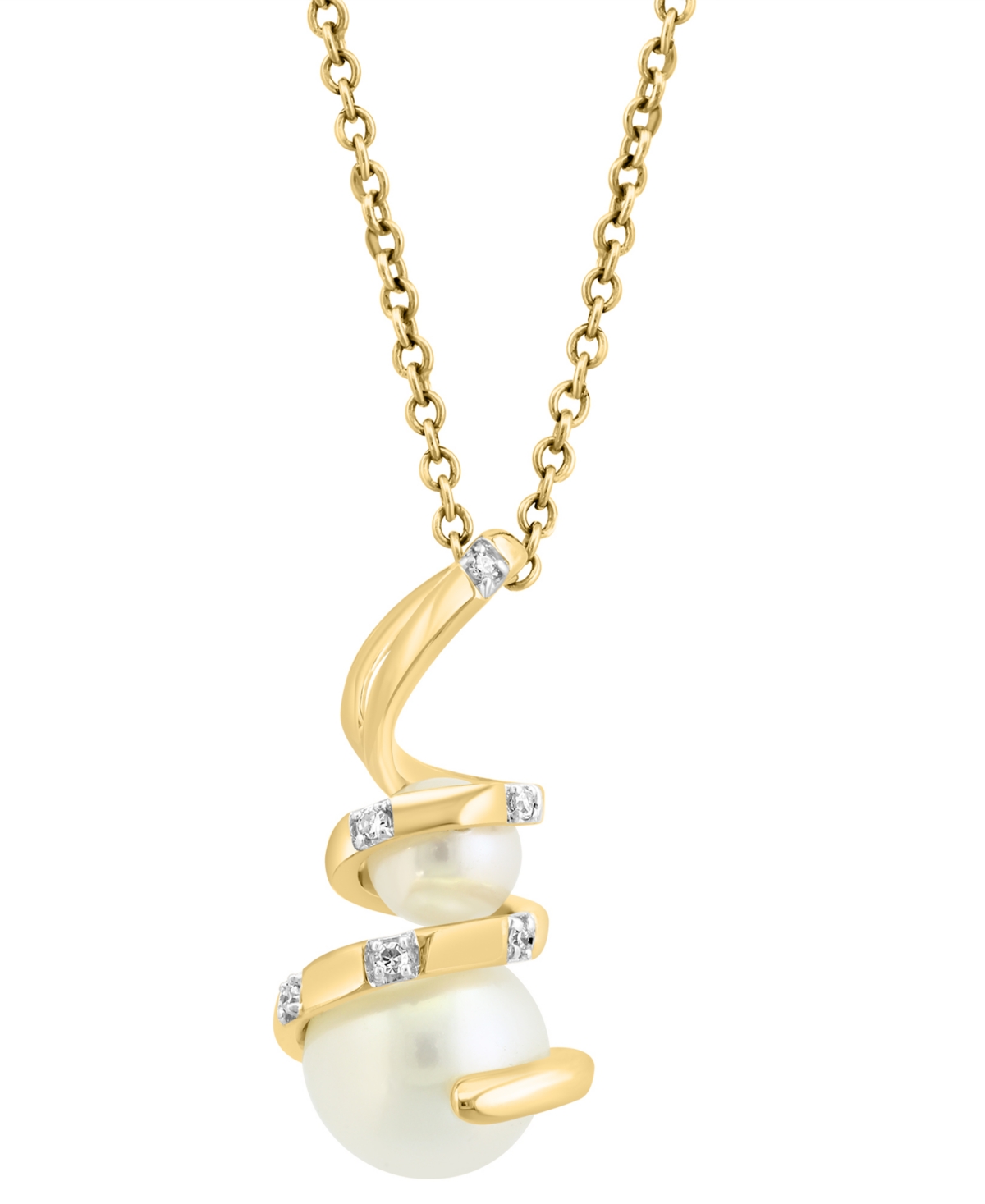 Click here for Effy Cultured Freshwater Pearl (4 &7mm) & Diamond... prices