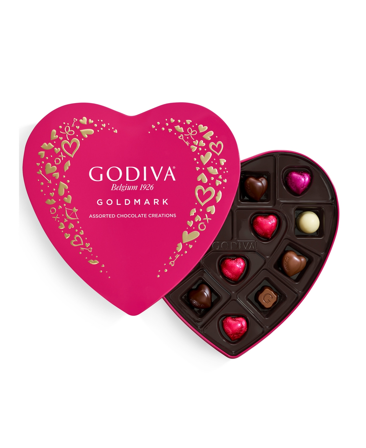 Click here for Godiva Valentines Day Assorted Chocolates Heart Ti... prices