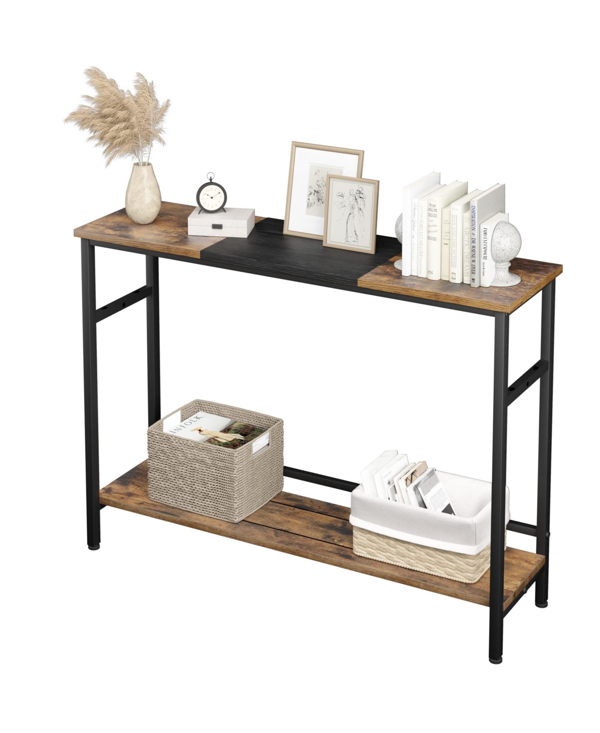 Click here for gaomon Console Table  Color Block Entryway Table w... prices