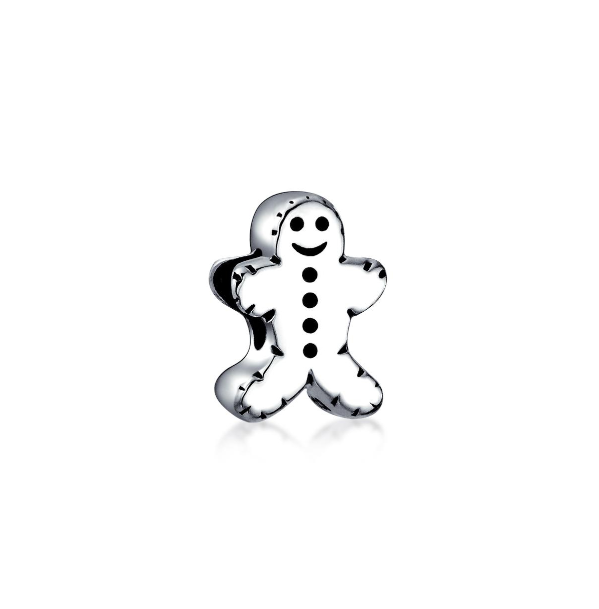 Click here for Bling Jewelry Christmas Charm Bead Gingerbread Man... prices