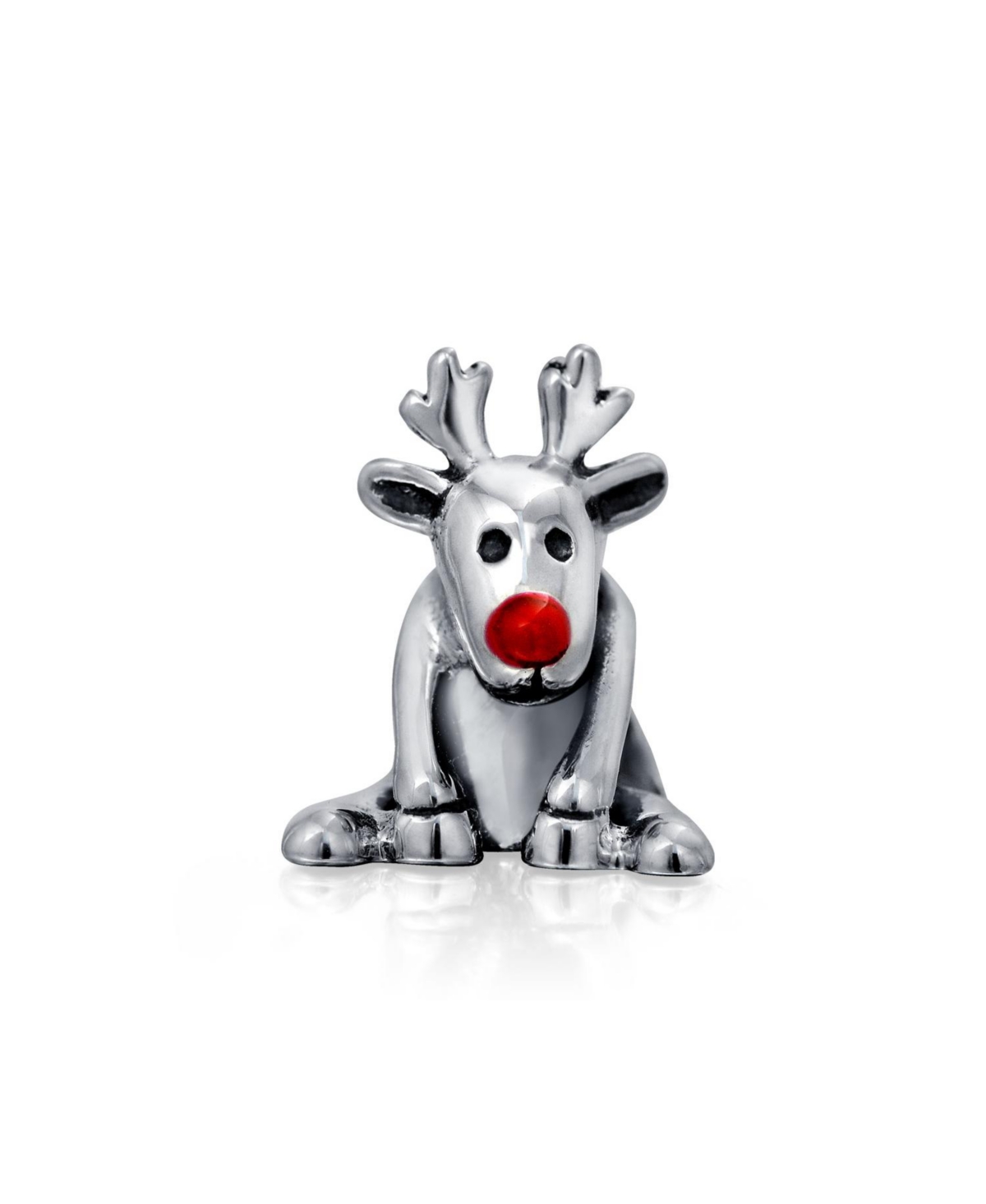 Click here for Bling Jewelry Caribou Elk Christmas Charm Bead Ste... prices