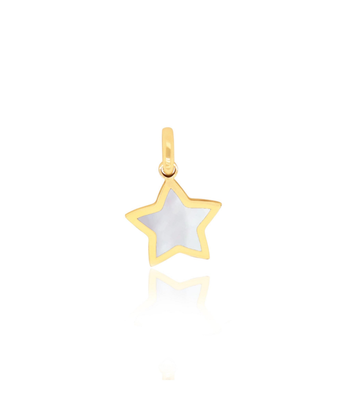 Click here for The Lovery Mother of Pearl Star Charm 14K Gold 10... prices