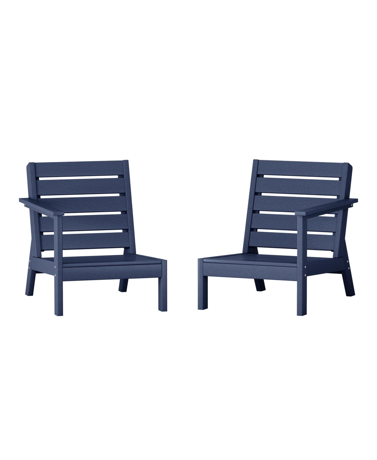 Click here for Outdoor Patio Hdpe Deep Seating Sectional Loveseat... prices