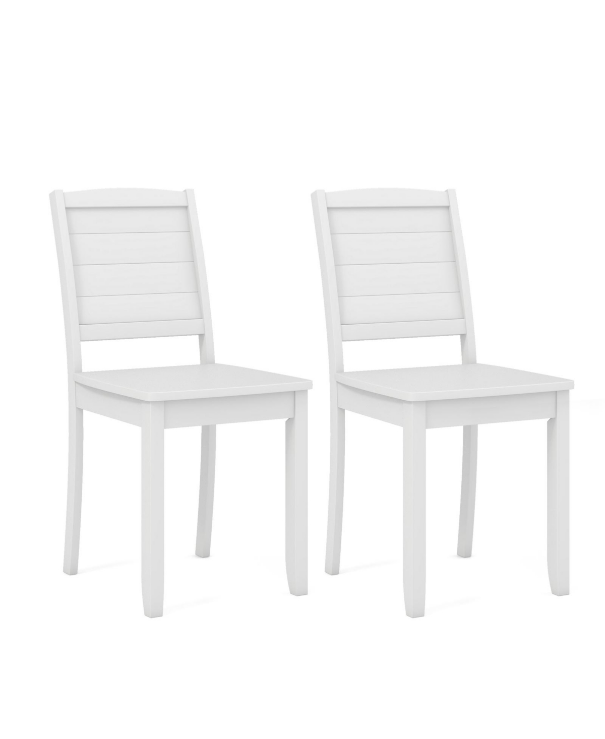 Click here for Gouun Wood Dining Chair Set of 2 Armless Kitchen C... prices