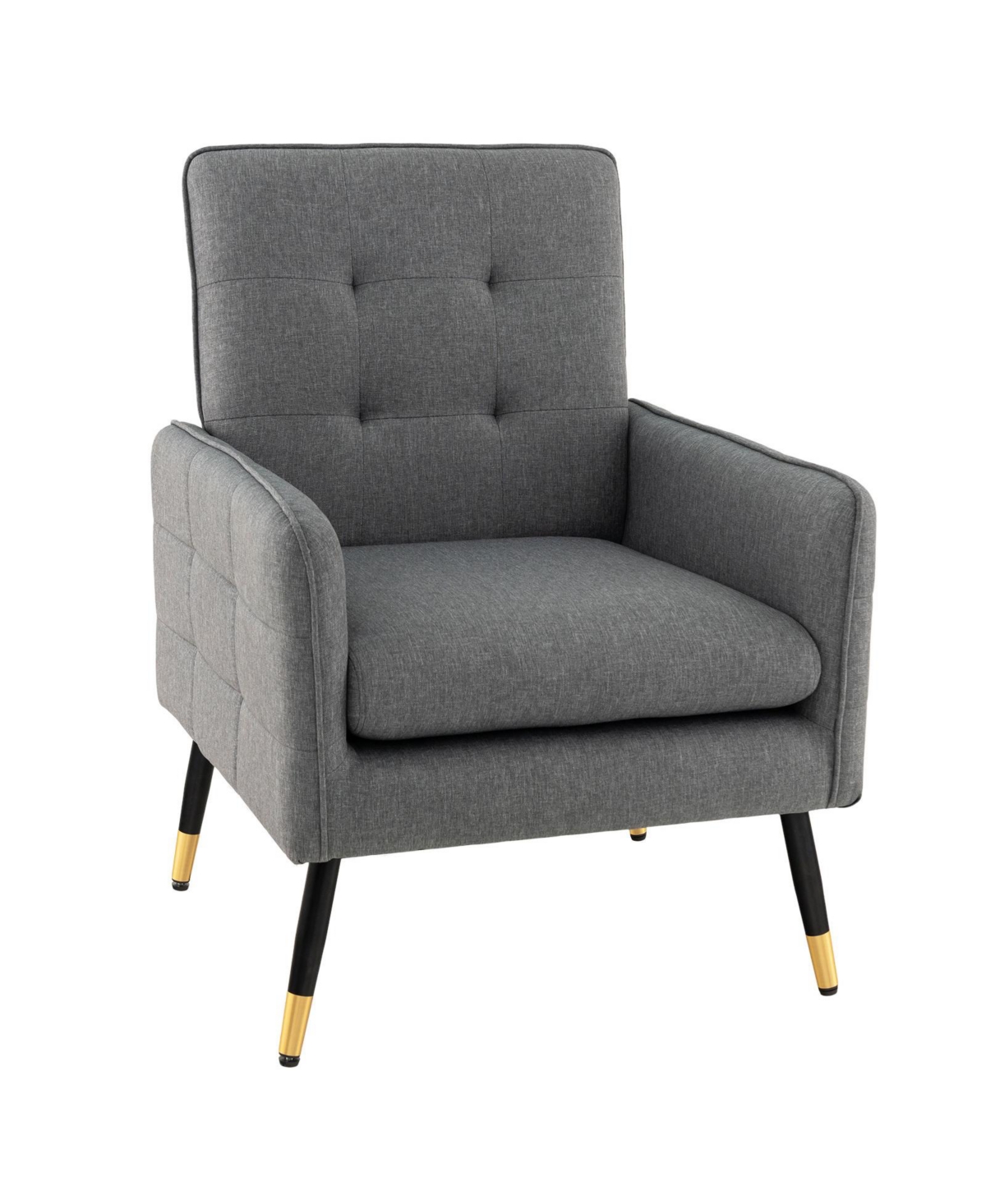 Click here for Gouun Linen Fabric Accent Chair with Removable Sea... prices