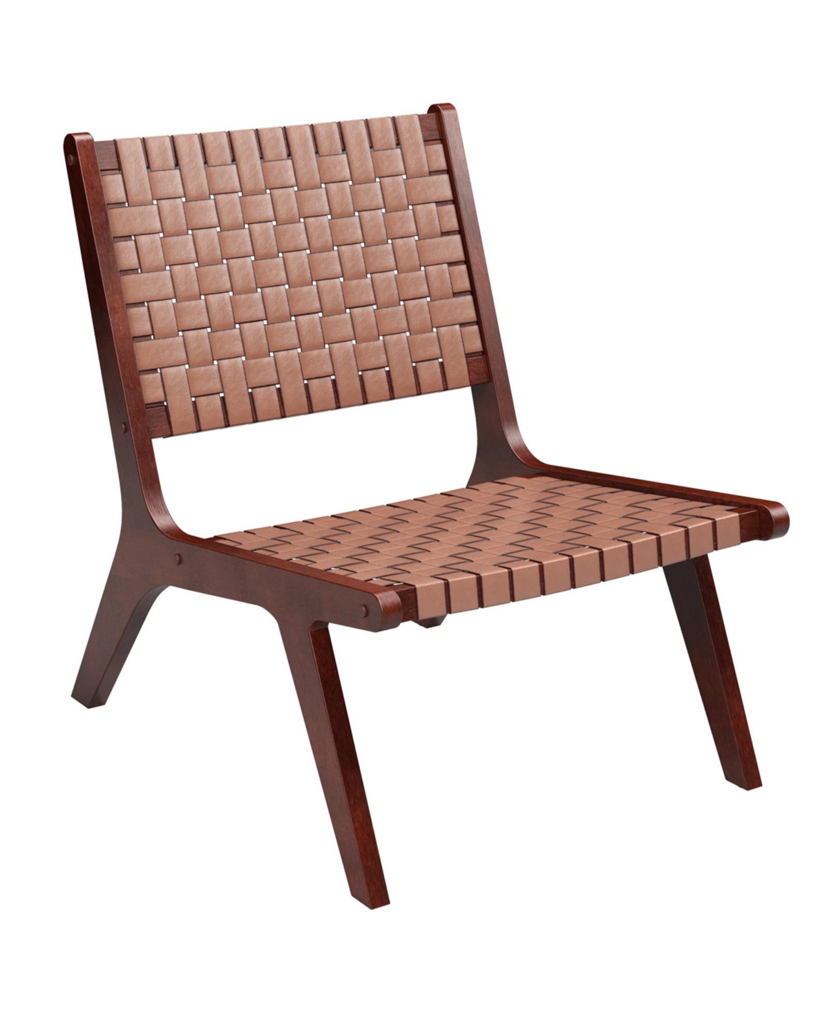 Click here for Gouun Set of 1/2 Woven Leather Accent Chairs with... prices