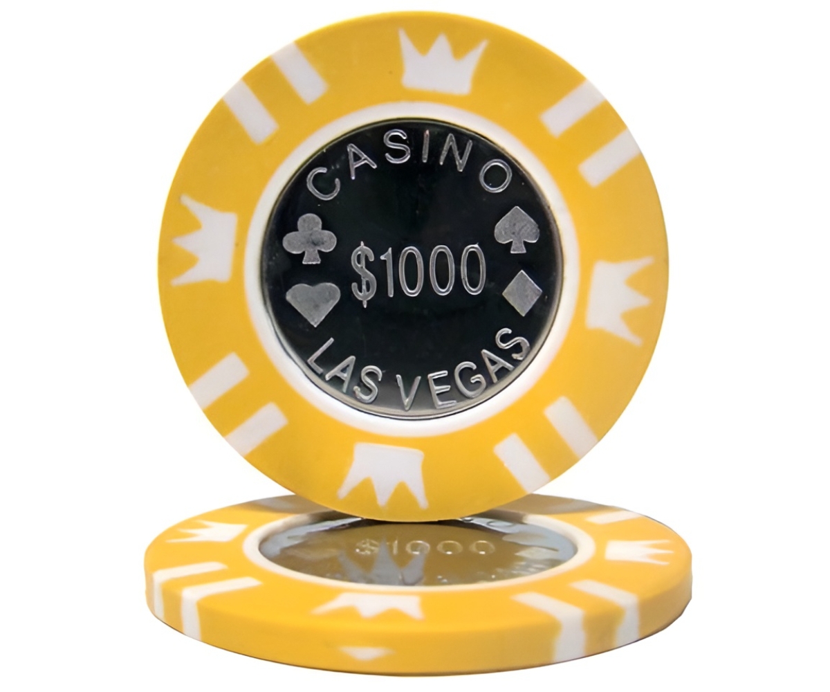 Click here for Slickblue Poker Chips with Coin Inlay - 25-Pack  $... prices
