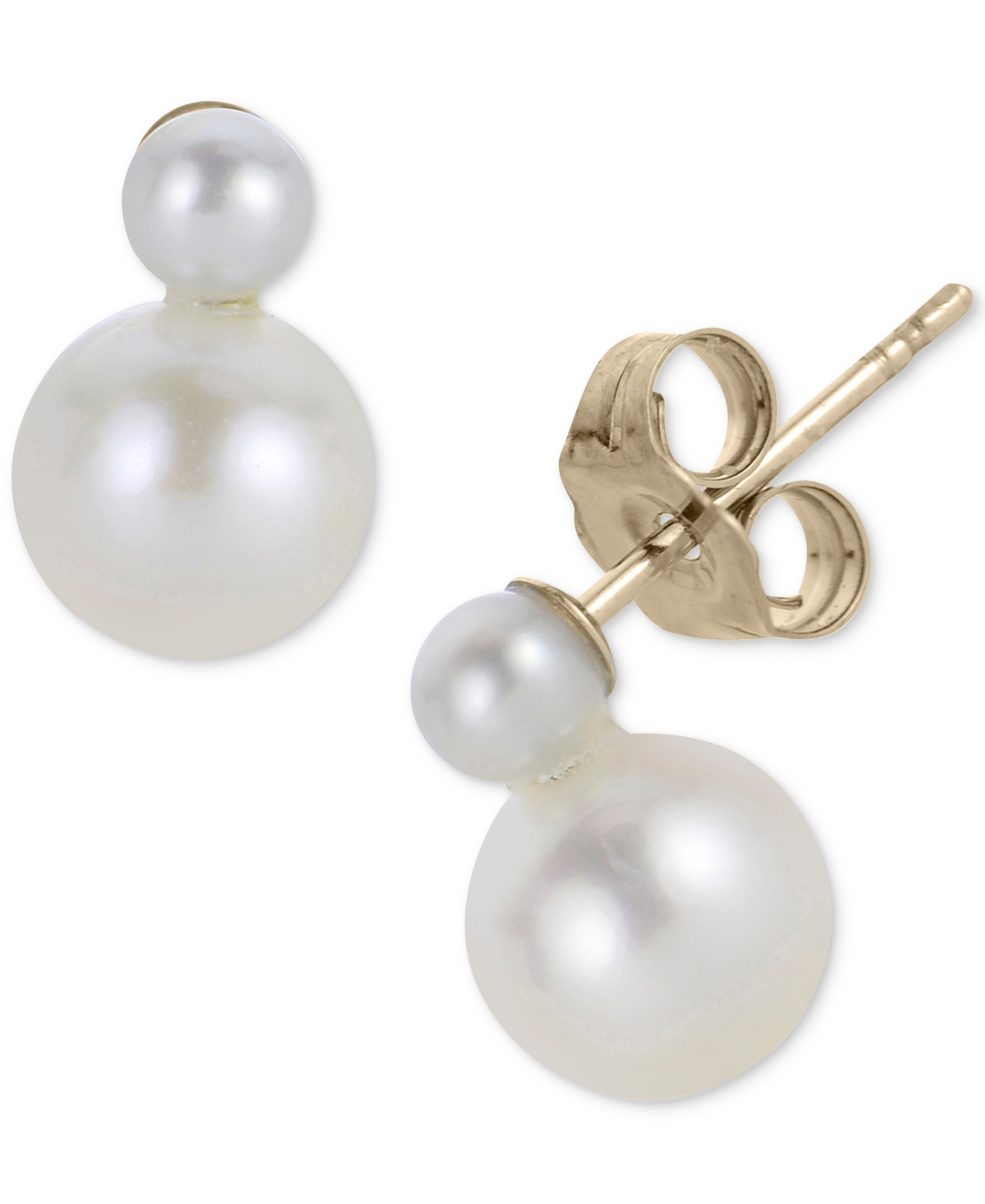 Click here for Macys Cultured Freshwater Pearl (4mm 8mm) Earrings... prices