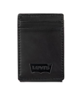 Levi's Men's RFID Genuine Leather Front Pocket Wallet - Macy's