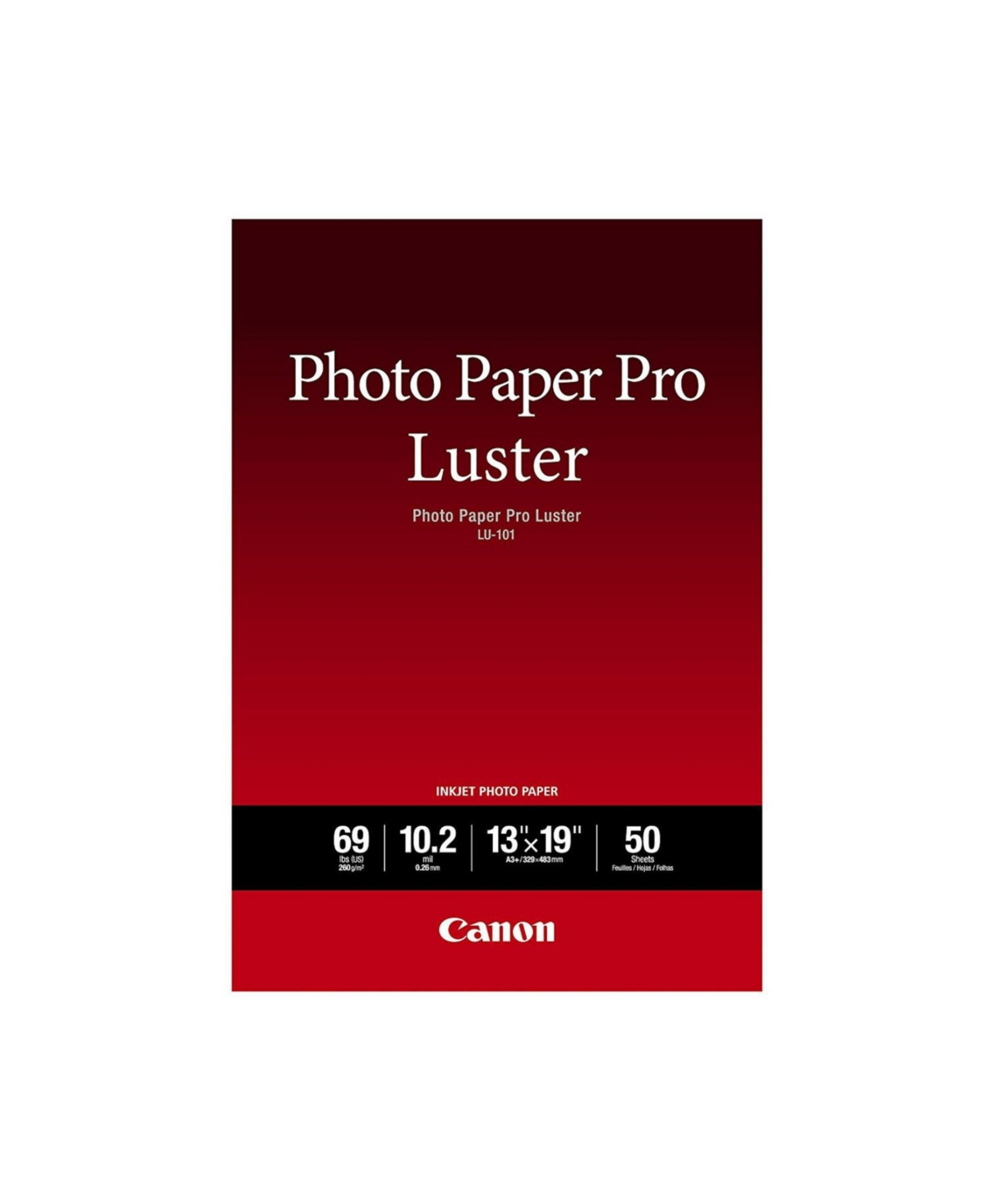 Click here for Canon Photo Paper Pro Luster 13 x 19 Inch (50 Shee... prices