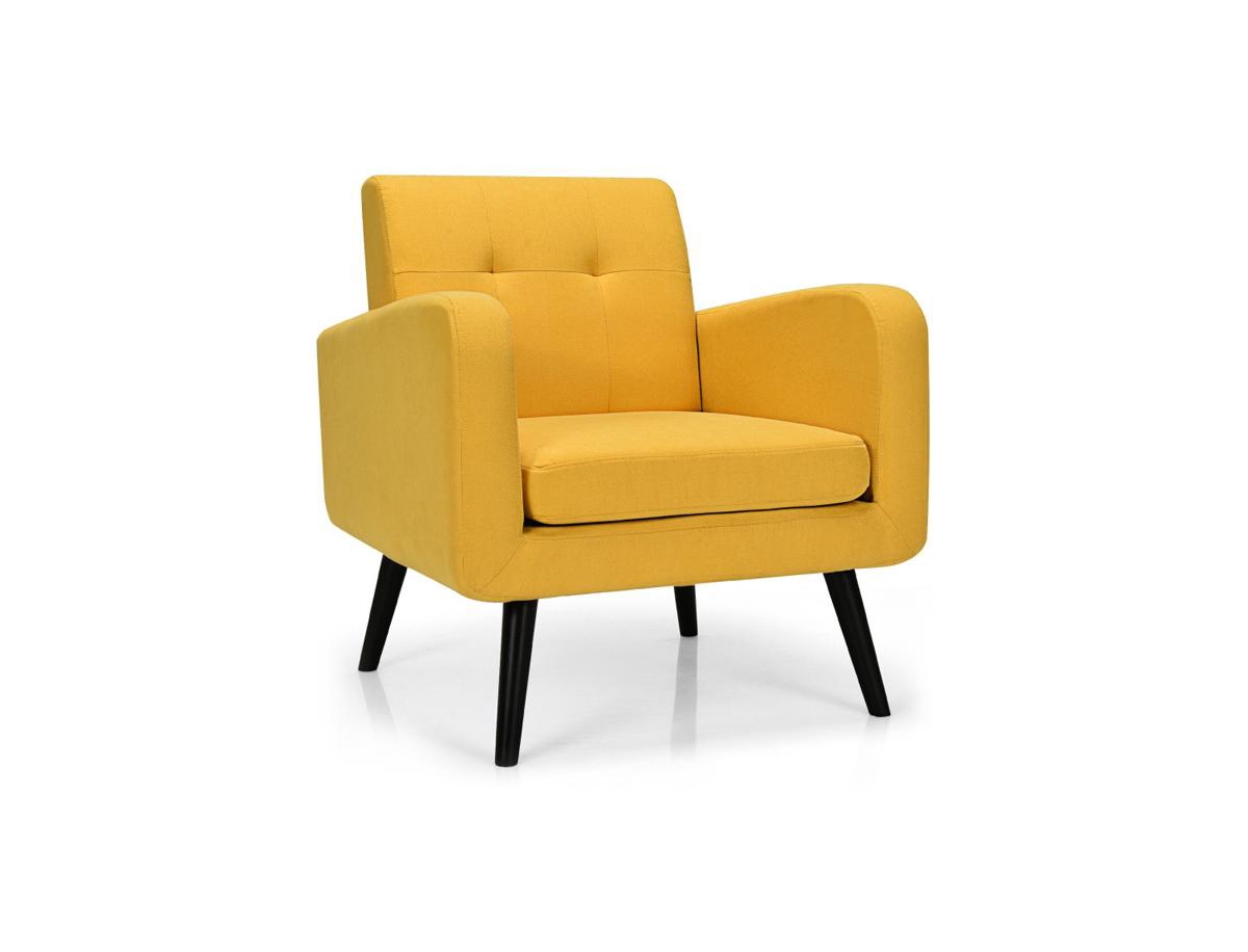 Click here for Gouun Modern Upholstered Comfy Accent Chair Single... prices