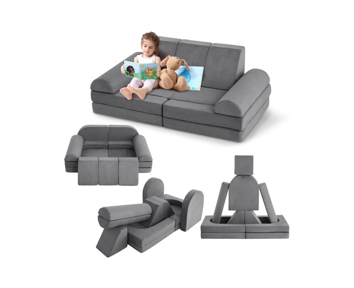 Click here for gaomon 10PCS Modular Kids Play Couch  Kids Couch f... prices