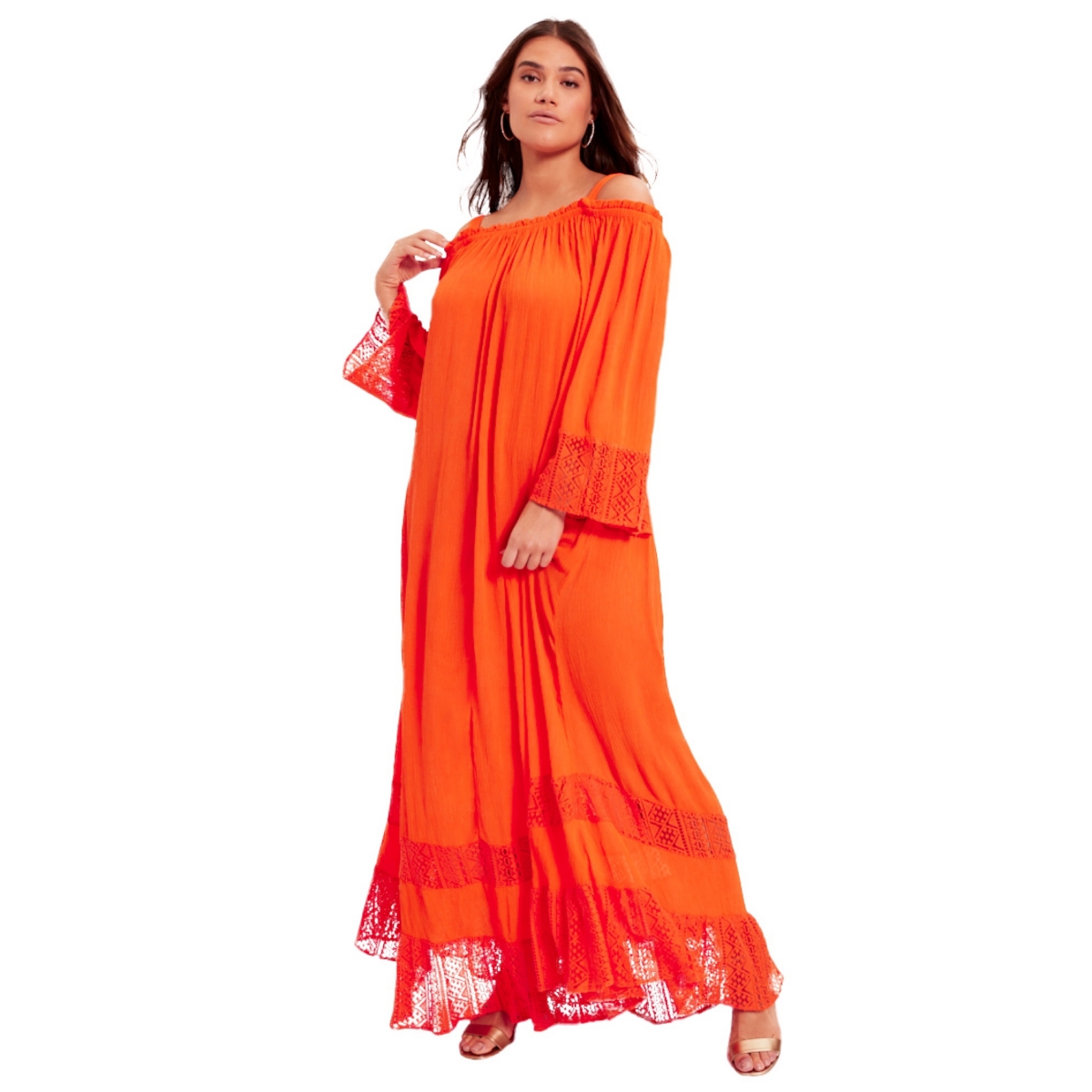 Click here for June + Vie Womens June + Vie Off-The-Shoulder Maxi... prices