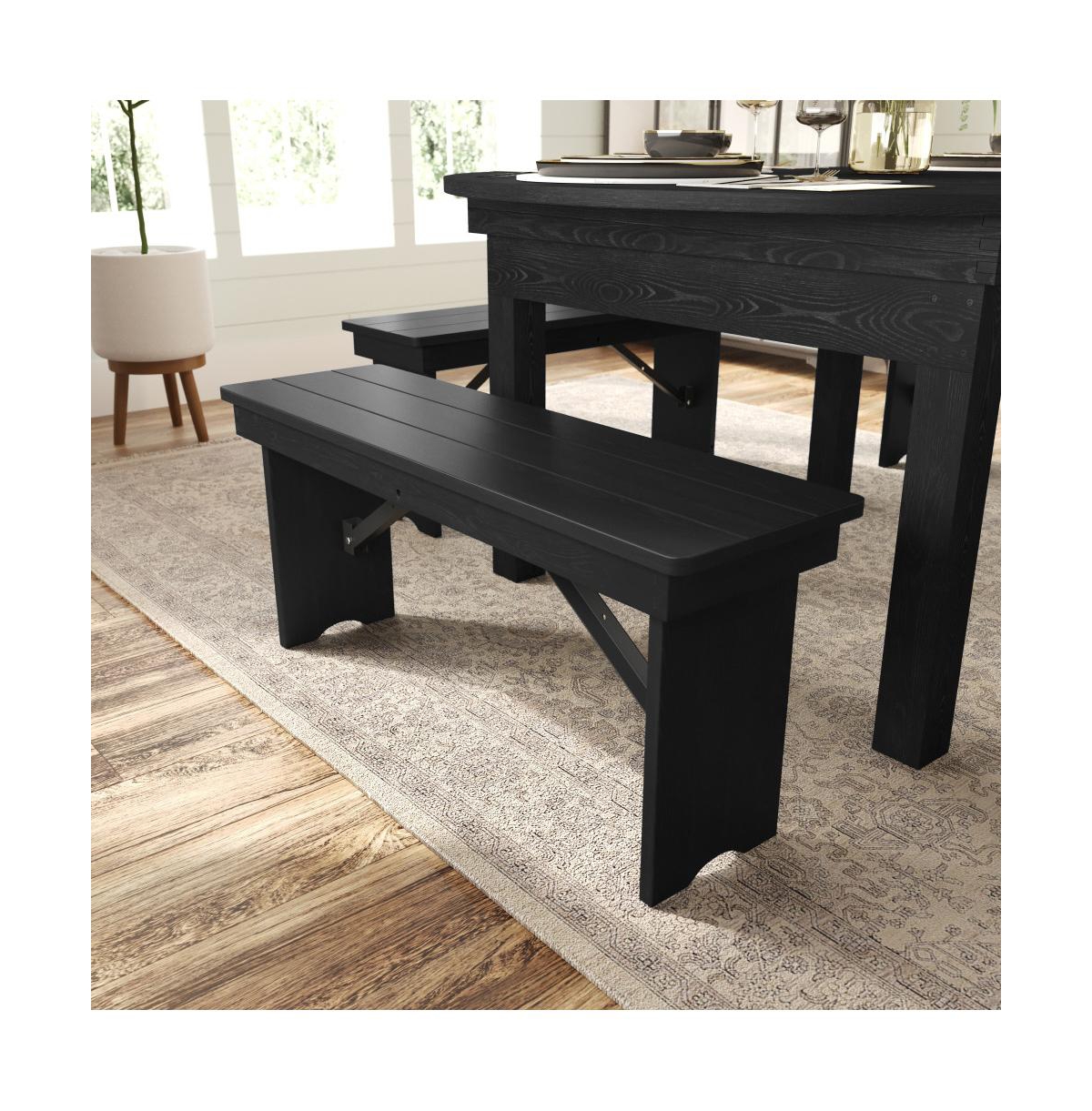 Click here for Merrick Lane Antique Solid Pine Folding Farmhouse... prices