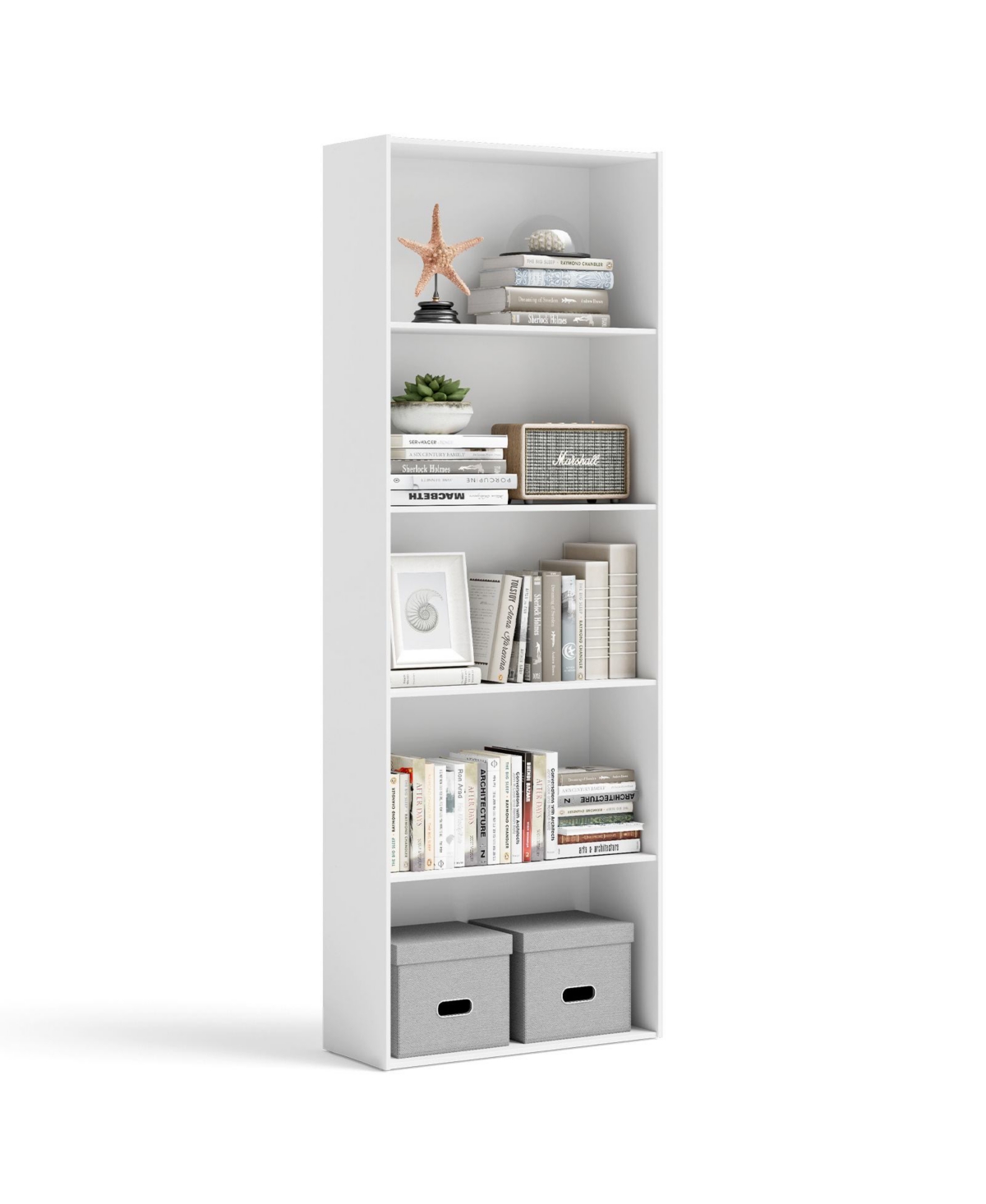 Click here for Gouun 5-Shelf Storage Bookcase Modern Multi-Functi... prices