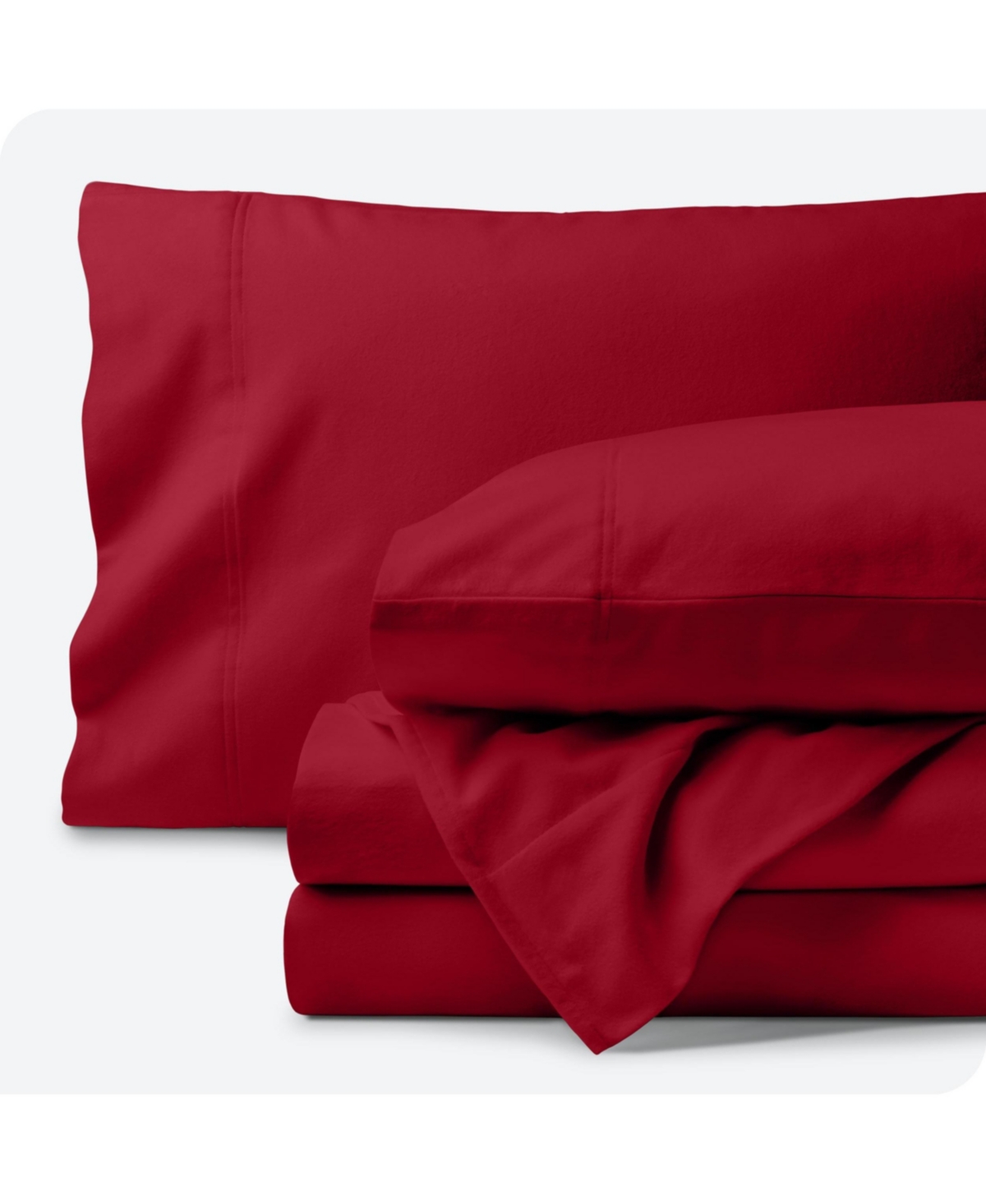 Click here for Bare Home Organic Cotton Flannel Sheet Set - Red prices