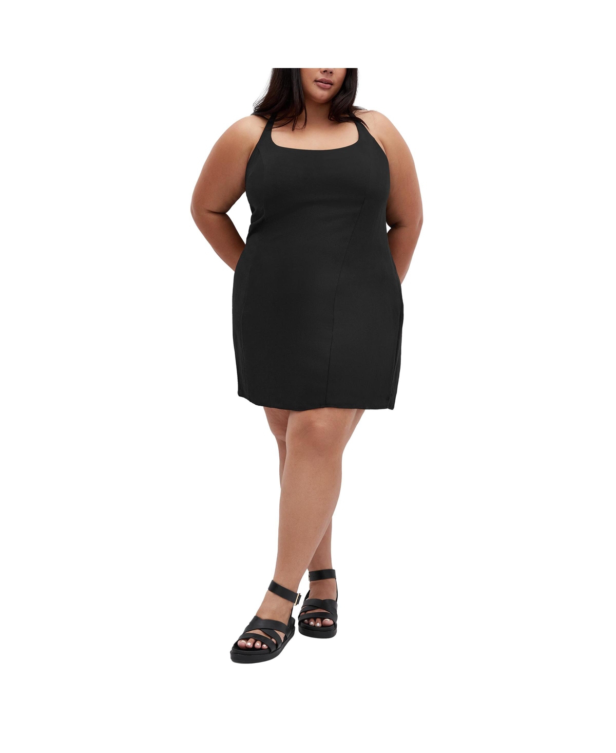 Click here for City Chic Plus Size Caitlin Dress - Black prices