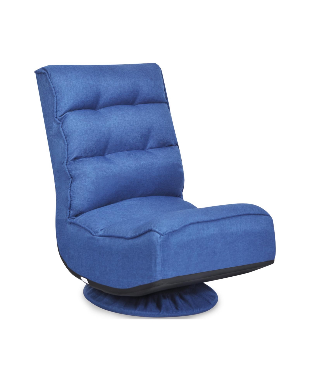 Click here for Gouun 5-Position Folding Floor Gaming Chair - Navy prices