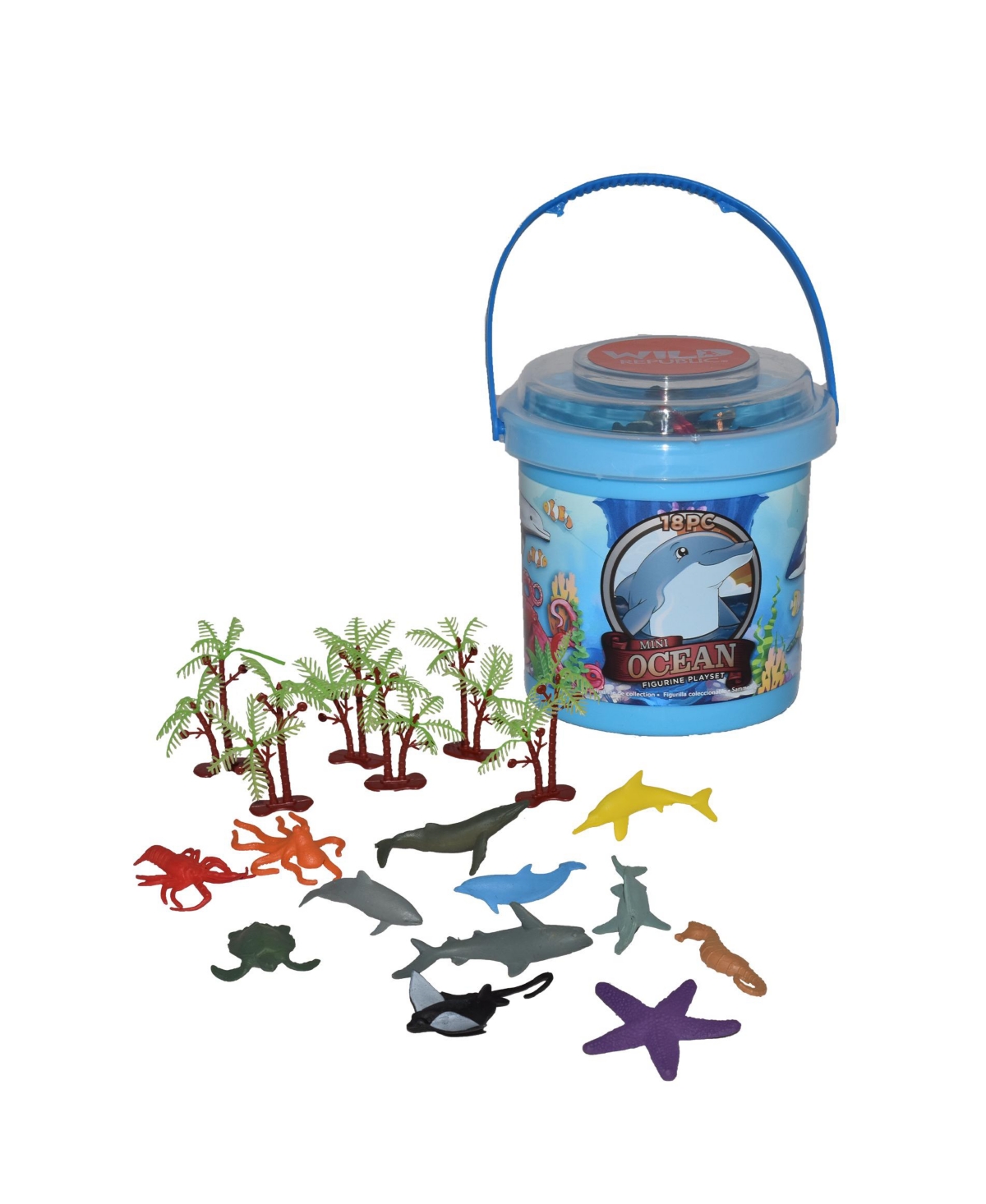 Click here for Wild Republic Bucket Mini Ocean Figurines  18 Piec... prices
