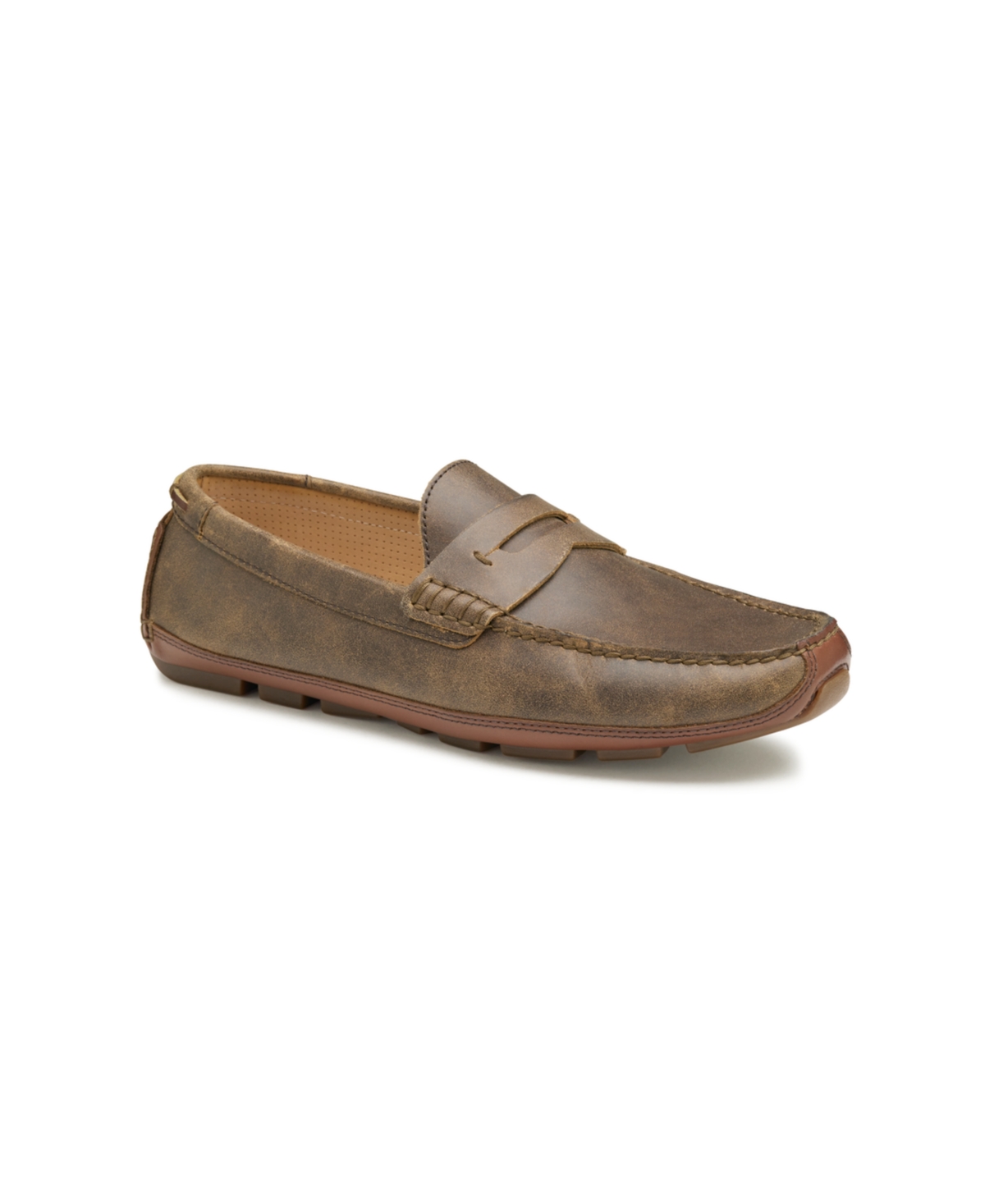 Click here for Johnston & Murphy Mens Damon Penny Loafer - Brown... prices