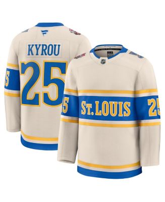 Fanatics Men's Jordan Kyrou Cream St. Louis Blues 2025 NHL Winter ...