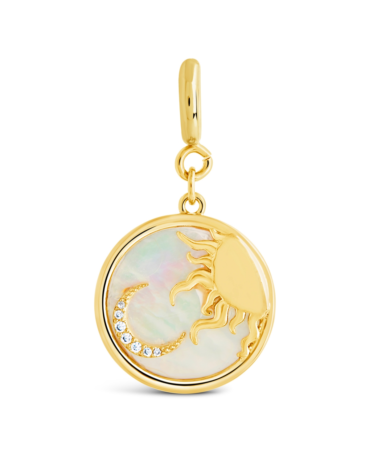 Click here for Sterling Forever Sun and Moon Mother of Pearl Char... prices