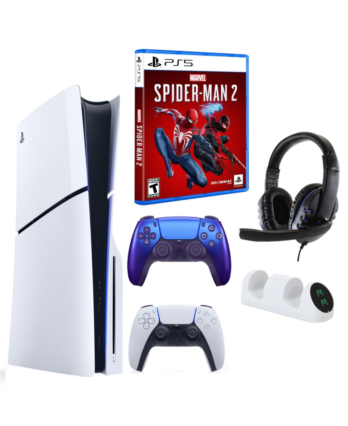 Click here for PS5 Slim with Spiderman 2  Extra Controller & Acce... prices
