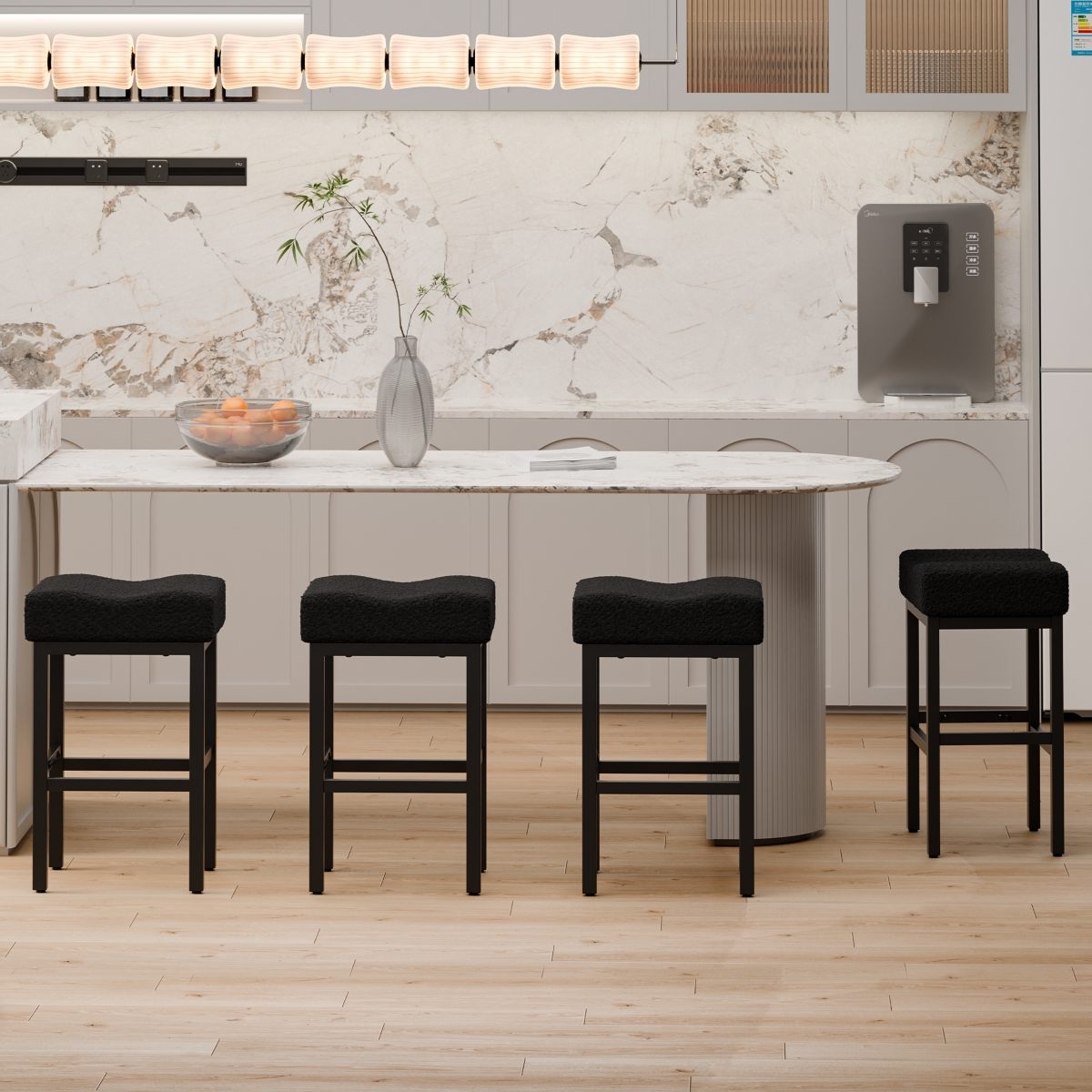 Click here for Dyhome Counter Height Bar Stools Set of 4  27 Inch... prices