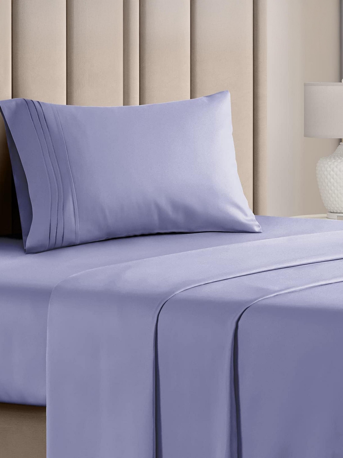 Click here for 3 Piece Microfiber Sheet Set - Twin - Lavender prices