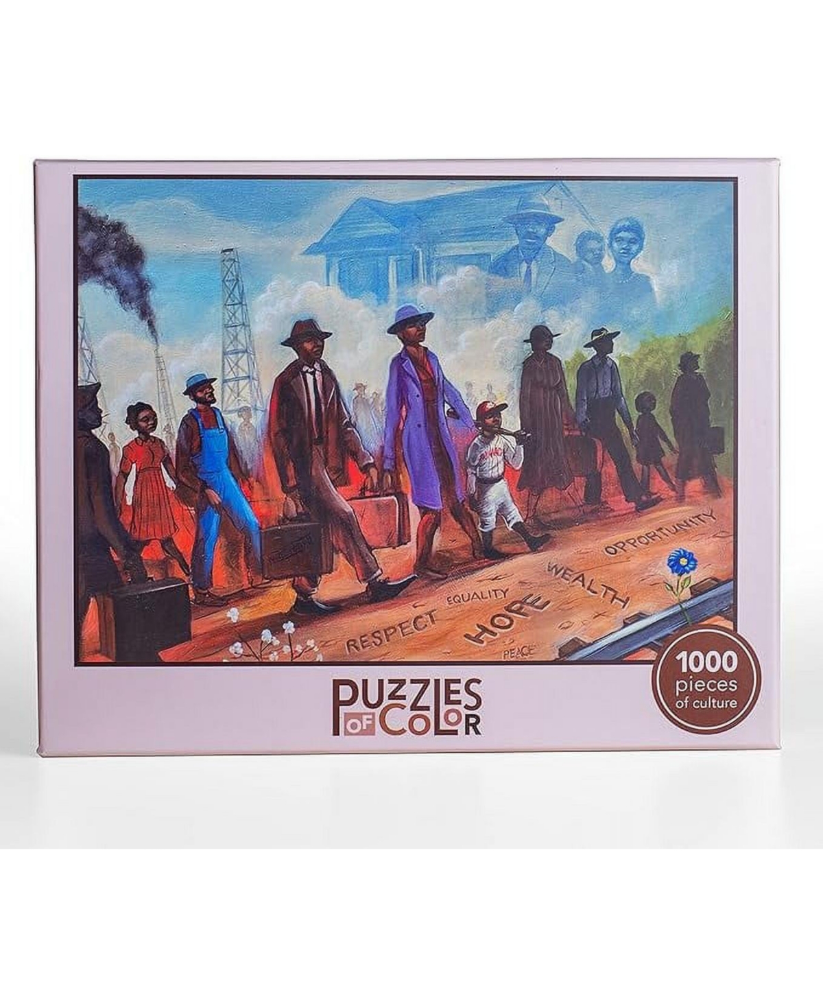 Click here for Puzzles of Color Migration Westbound By Joseph Wat... prices