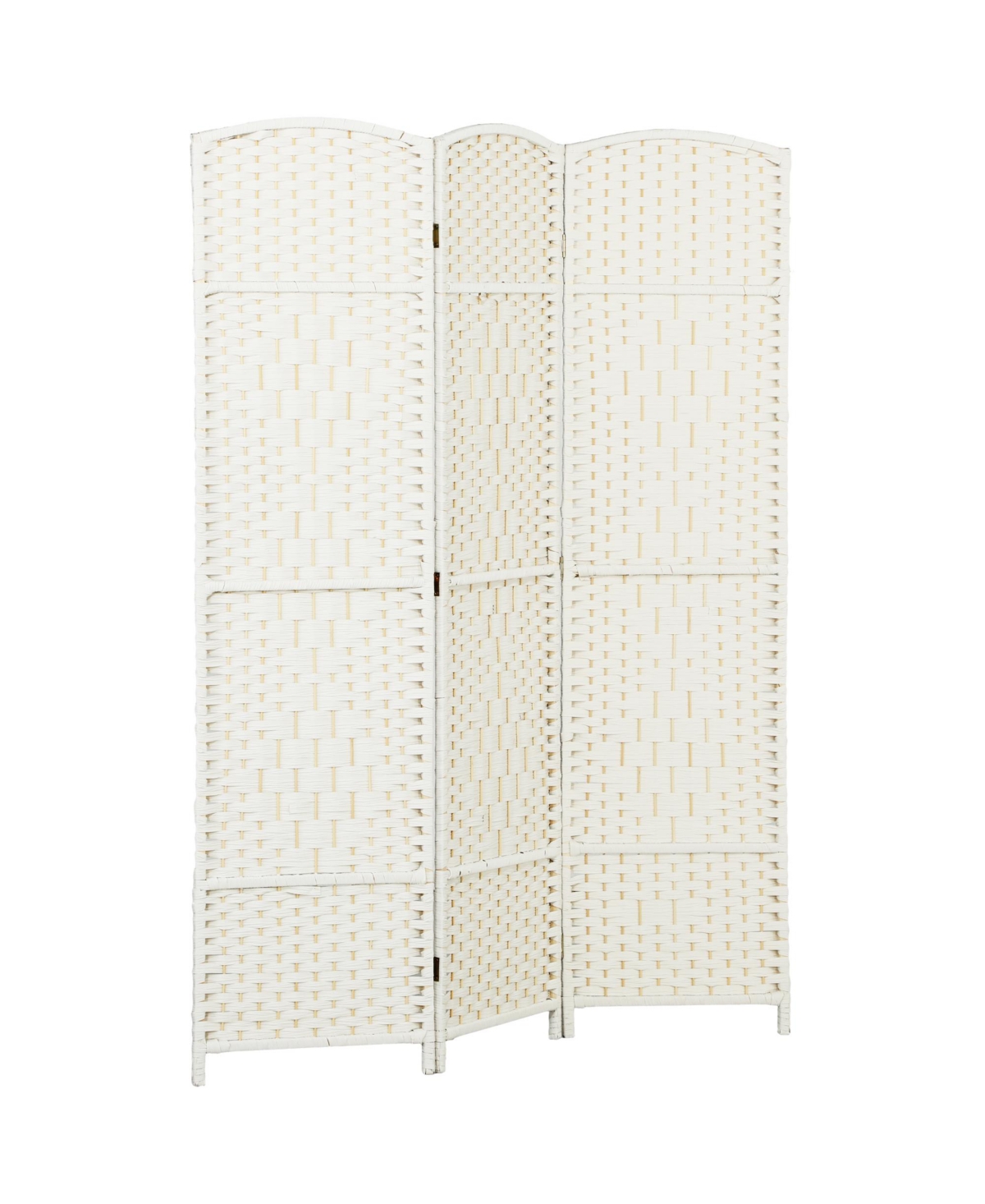 Click here for Homcom 6 Panel Room Divider Hand-Woven Freesding P... prices
