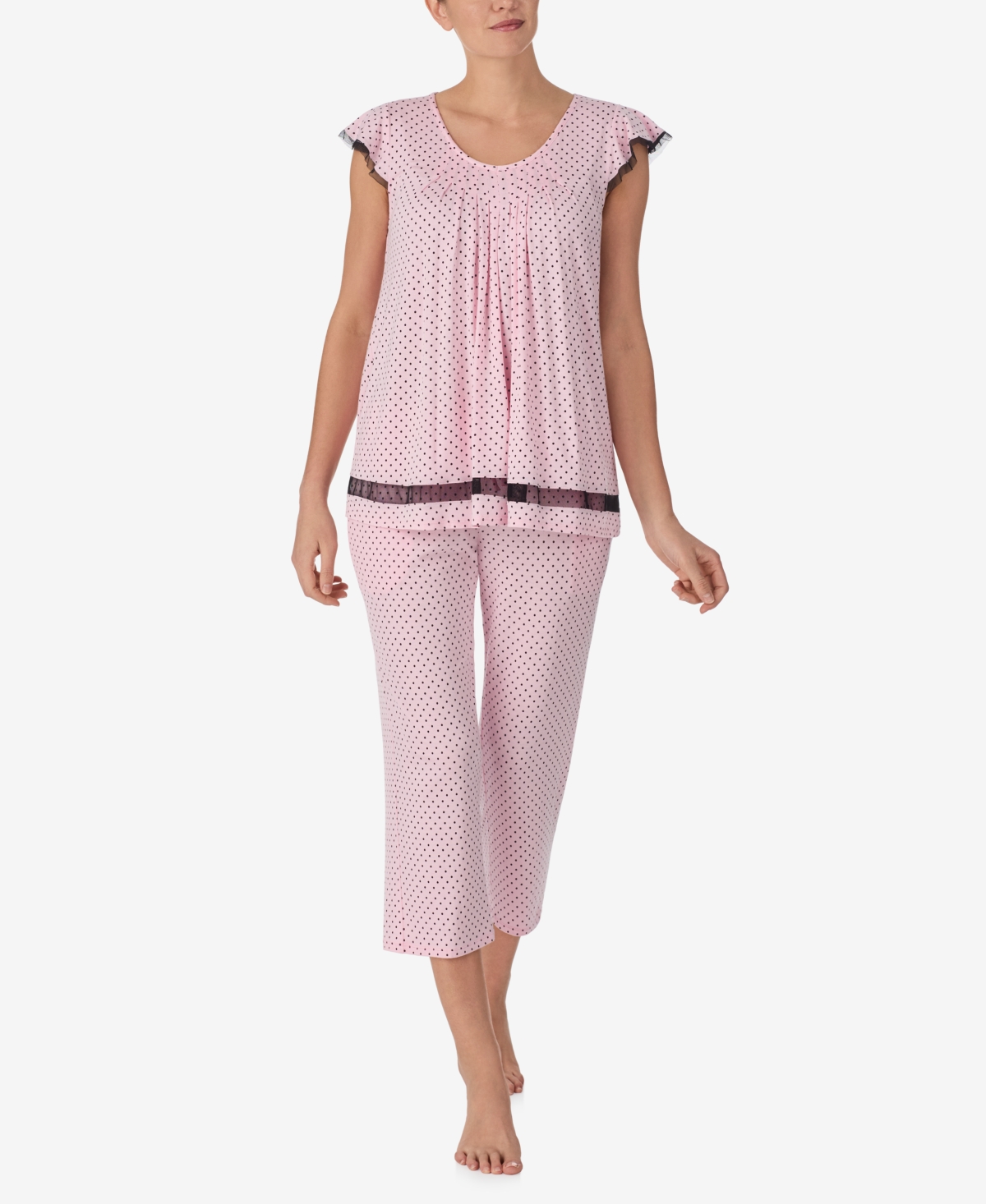 Click here for Ellen Tracy Yours to Love Short Sleeve Top - Pink... prices