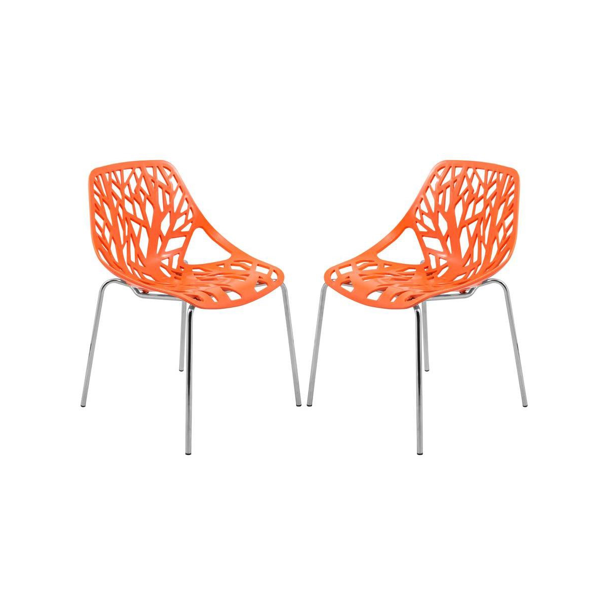 Click here for LeisureMod Modern Asbury Dining Chair w/ Chromed L... prices