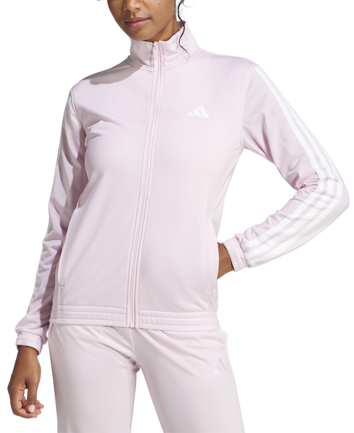 Click here for adidas Womens Tricot 3-Stripes Track Jacket - Clea... prices