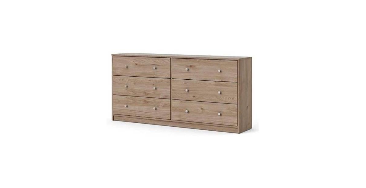 Click here for Slickblue Farmhouse Contemporary 6-Drawer Double D... prices