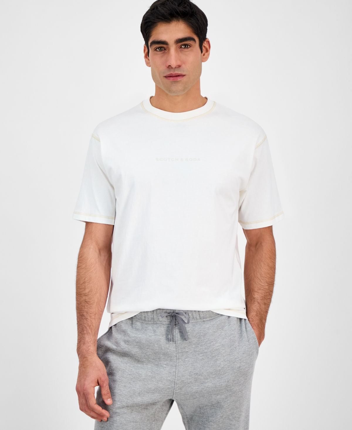 Click here for Scotch & Soda Mens Core Relaxed-Fit Logo T-Shirt -... prices