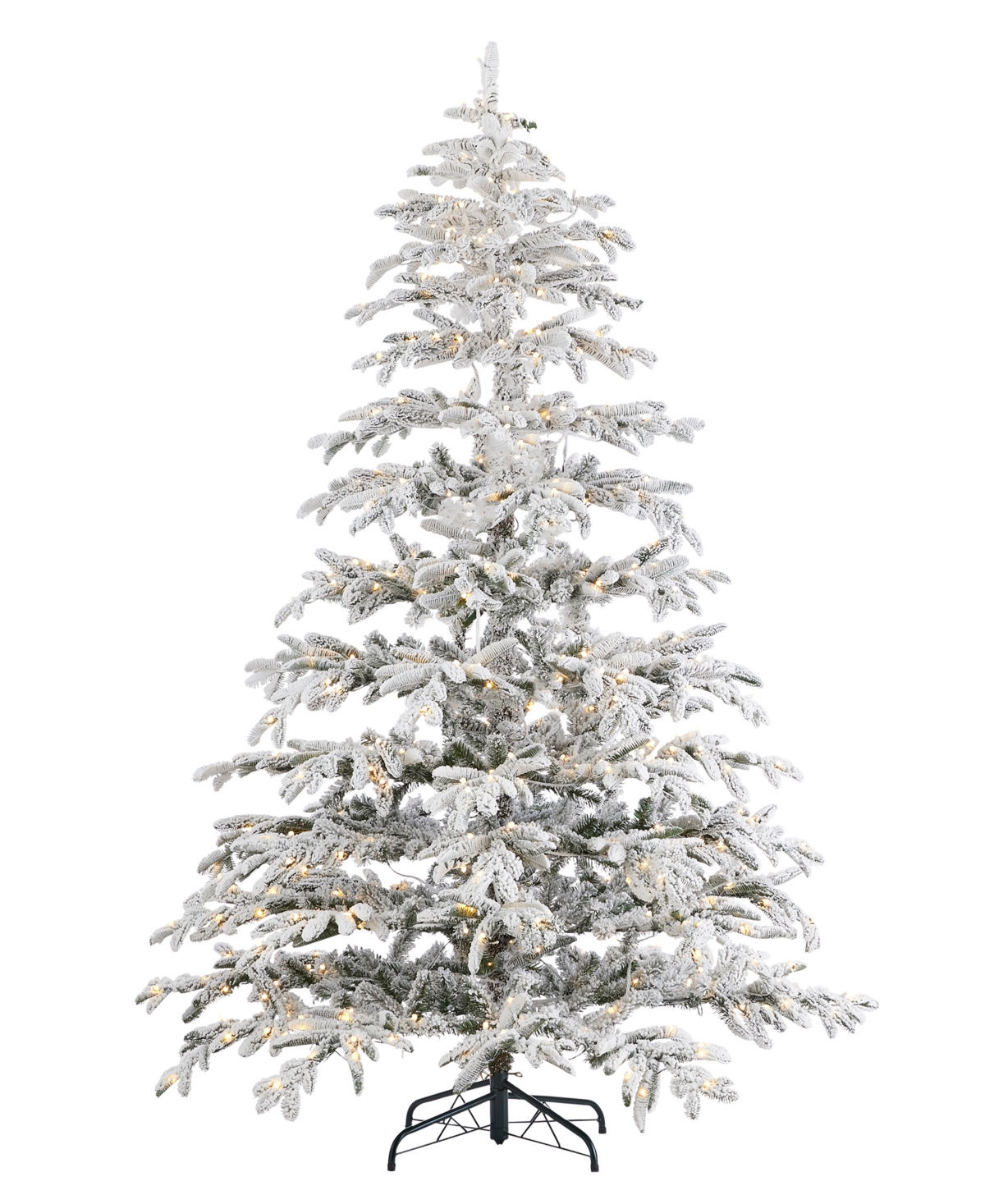Click here for Seasonal 7.5ft Jackson Flocked Pine Tree  600 Warm... prices