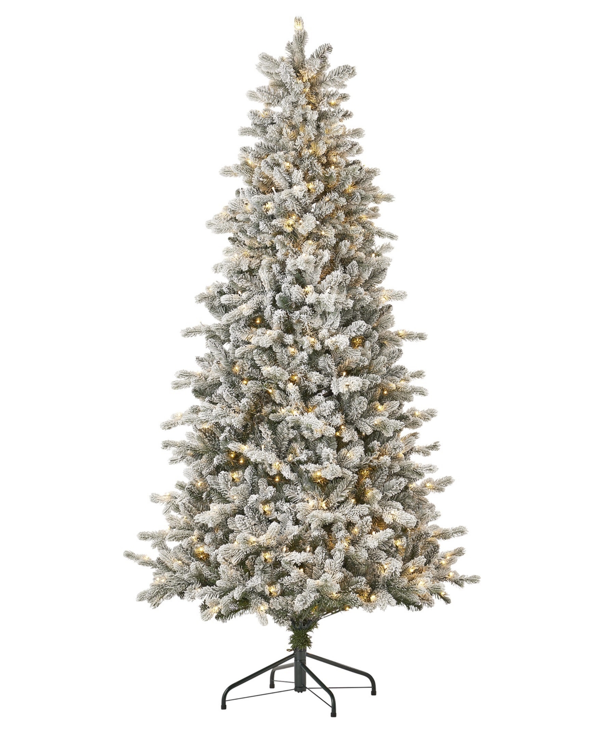Click here for Seasonal 7ft Palmetto Pine Flocked Tree  450 Dual... prices