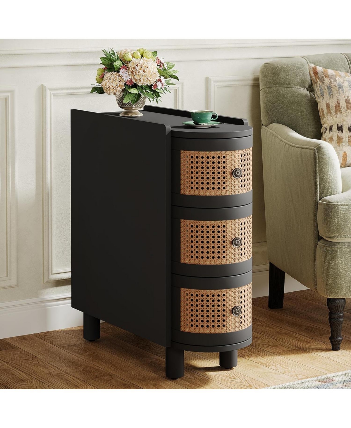 Click here for Tribesigns Solid Wood End Table  No Assembly Requi... prices