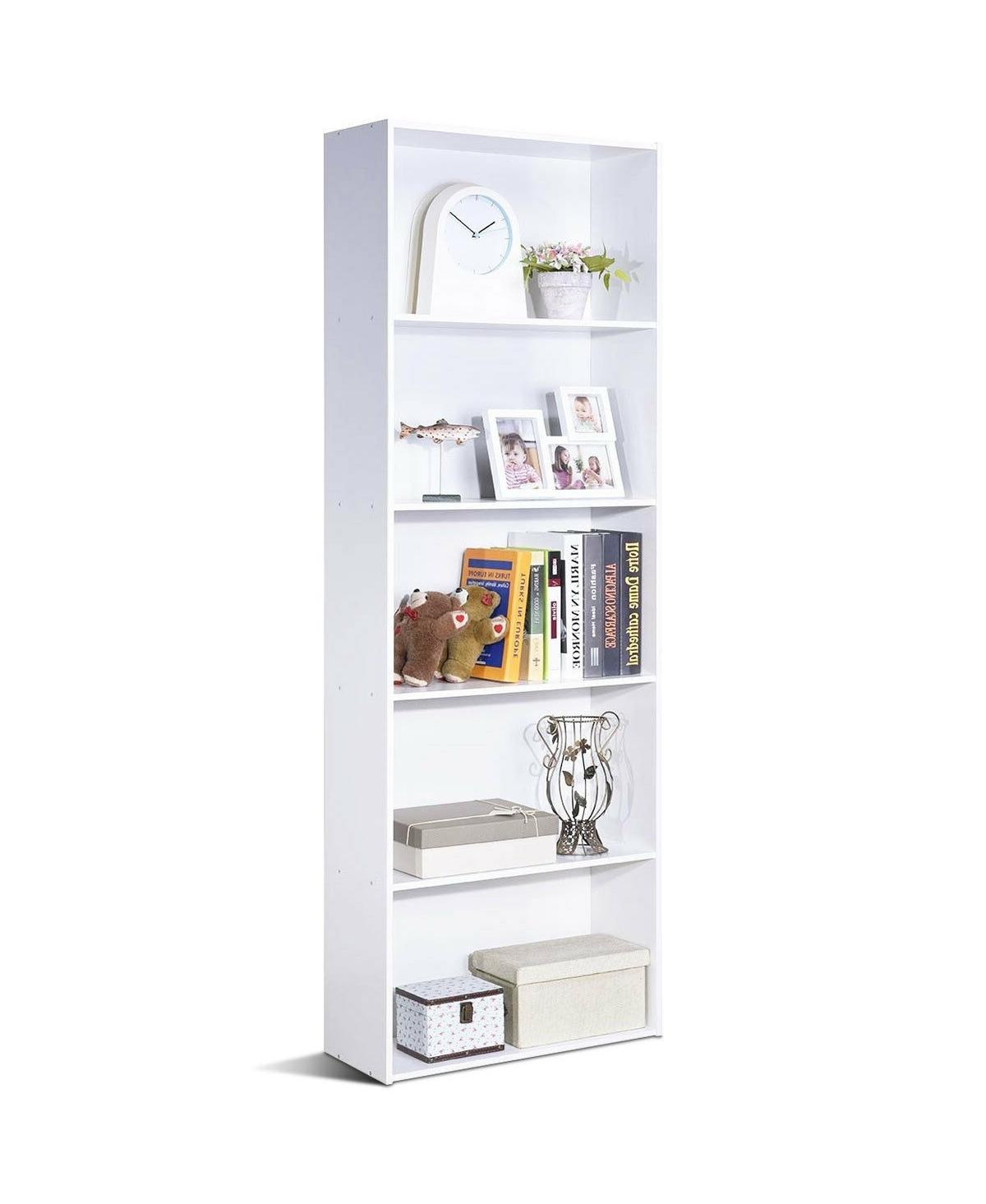 Click here for Slickblue Modern 5-Tier Bookcase Storage Shelf for... prices