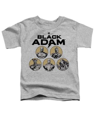 Black Adam Baby-Girls Contrast Group Short Sleeve Toddler Tee / T-Shirt ...