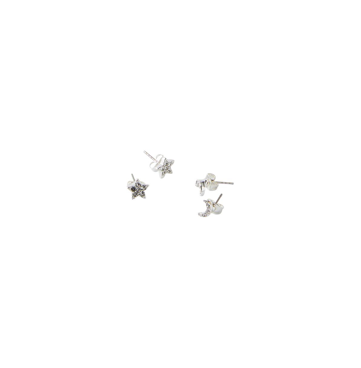 Click here for Cotton On Girls Little/Big Earring Set - Sterling... prices