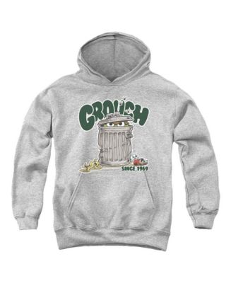 Sesame Street Youth Grouch Pull Over Hoodie - Macy's