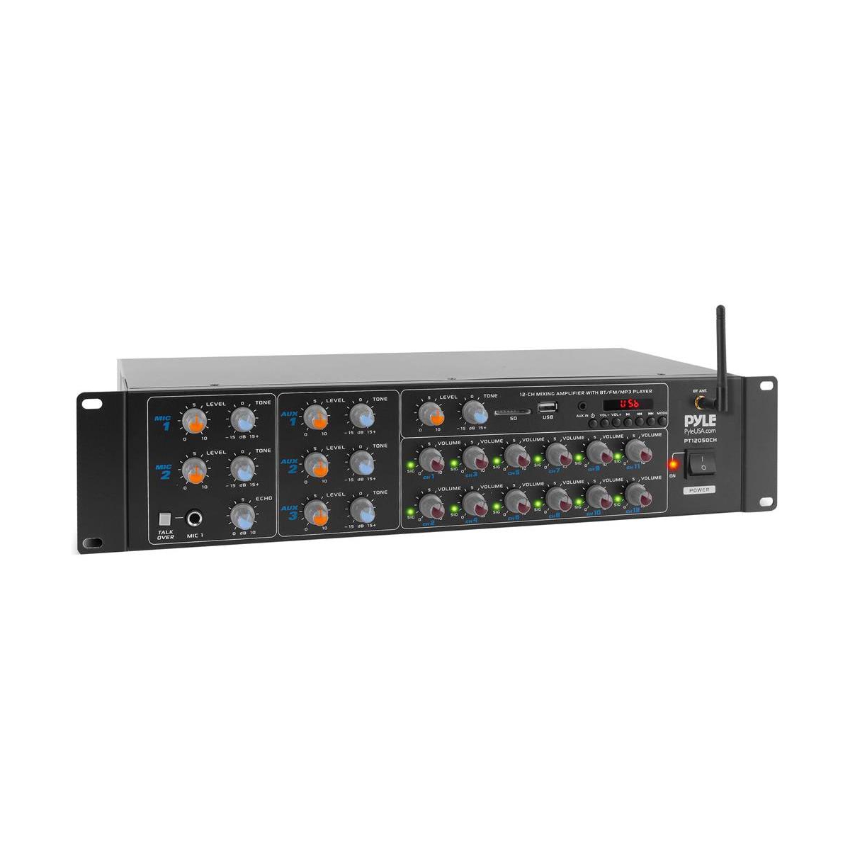 Click here for Pyle 12-Channel Audio Karaoke Bluetooth Amplifier... prices