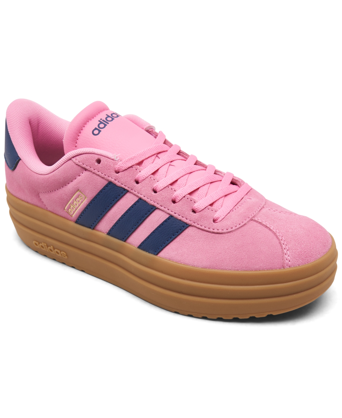 Click here for Adidas Womens Vl Court Bold Platform Casual Sneake... prices