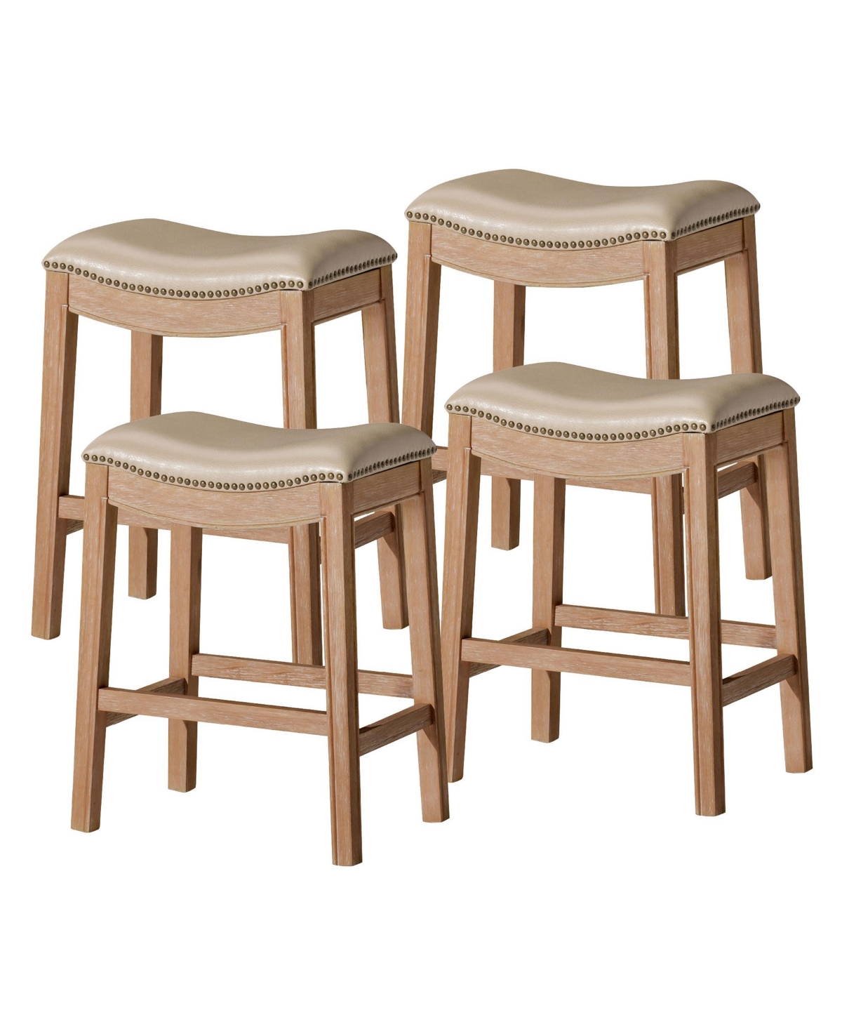 Click here for Maven Lane Adrien Counter Stool  Weathered Oak  Av... prices